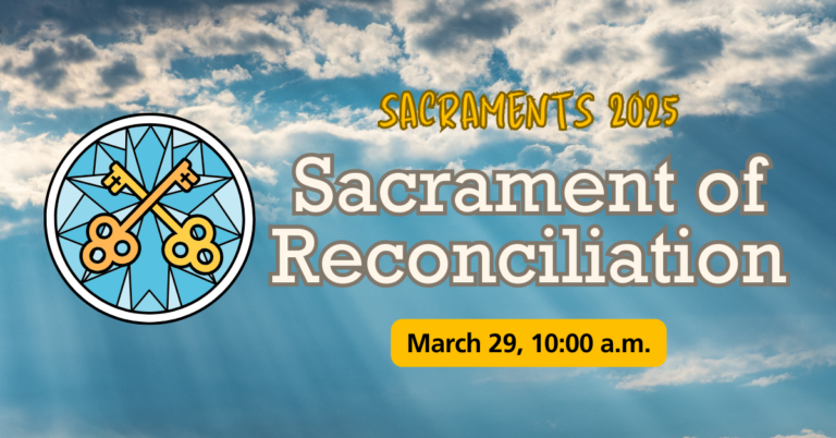 Sacrament of Reconciliation - St. Patrick Parish, Fallowfield